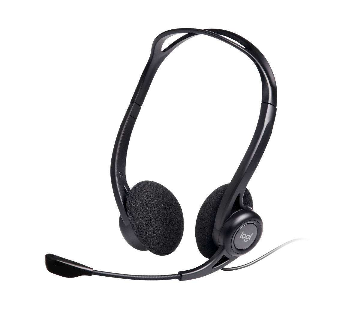 Logitech 960 USB Headset Noise-Cancelling Mic - Power Play